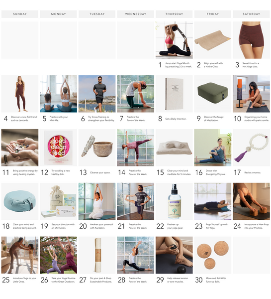 30-Day Yoga Challenge – EverydayYoga.com