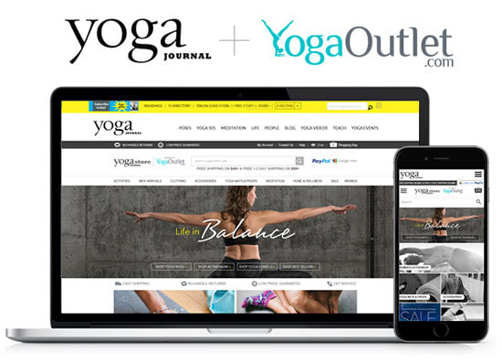 YogaOutlet.com to Power Online Store for YogaJournal.com – EverydayYoga.com