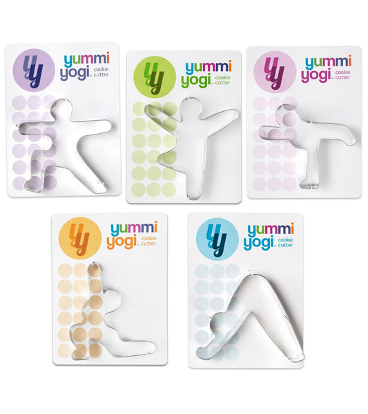 Yummi Yogi Cook Cutter Collection (Set of 5) at EverydayYoga.com