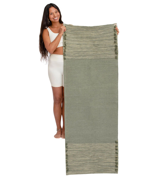 Oko Living Sunstone Organic Cotton Herbal Yoga Rug at EverydayYoga.com ...