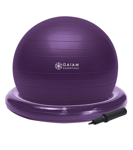 Gaiam Balance Ball & Base Kit at EverydayYoga.com