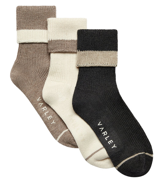 Varley Kerry Plush Roll Top Sock at EverydayYoga.com