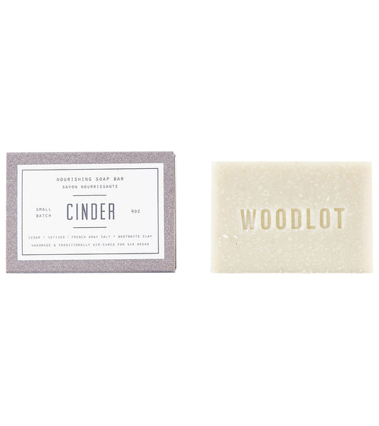 Woodlot Cinder Soap Bar, 4 oz at EverydayYoga.com