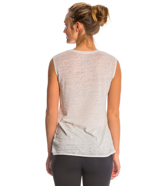 Chaser Heart in Hands Muscle Workout Shirt at YogaOutlet.com - Free ...